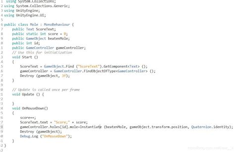 Unity3d打地鼠dearll的博客 Csdn博客打地鼠unity Unity3d打地鼠dearll的博客 Csdn博客打地鼠unity