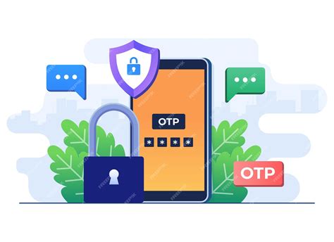 Twostep Verification Flat Illustration Premium Ai Generated Vector