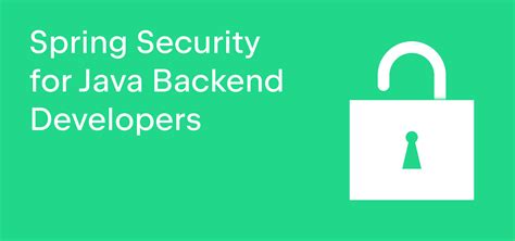 Learn Spring Security For Backend Development The Jetbrains Academy Blog