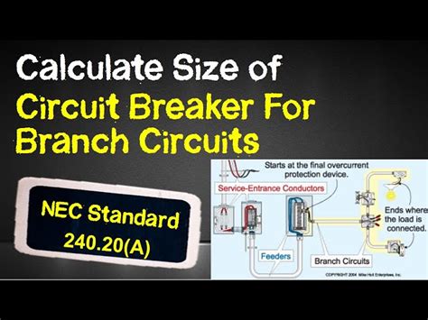 How To Calculate The Circuit Breaker Size Infoupdate Org