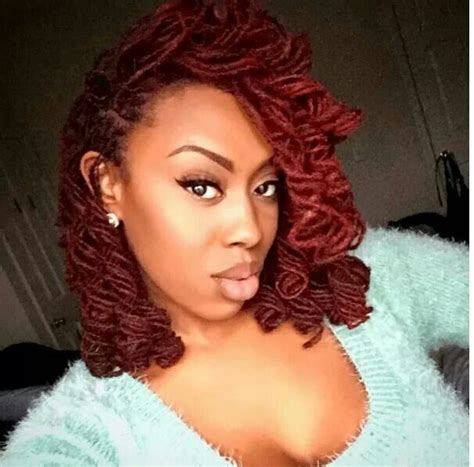 Red Locs Locs Hairstyles Hair Styles Sisterlocks Styles