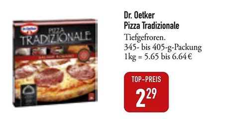 Dr Oetker Pizza Tradizionale Angebot Bei Dinea 1prospektede