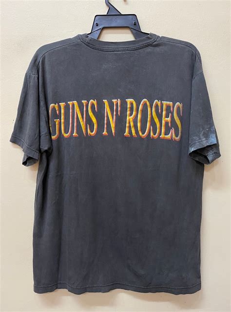 Vintage 90s Guns N Roses Bootleg T Shirt Gem