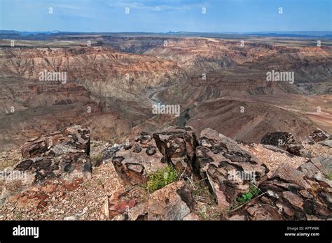 Fish River Canyon Namibia Stock Photo Alamy
