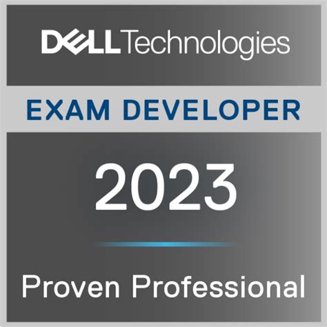 Exam Developer 2023 Credly
