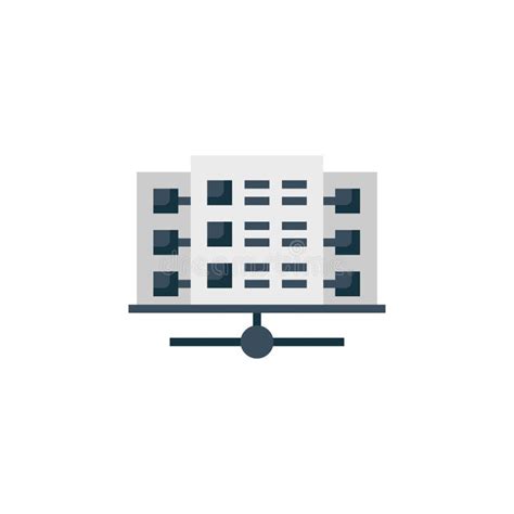 Server Vector Icon Computer Component Icon Flat Style Perfect Use For