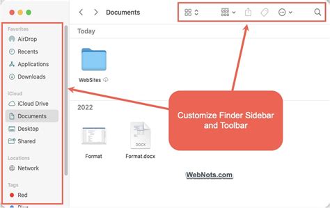 How To Customize Finder Sidebar In Mac Webnots