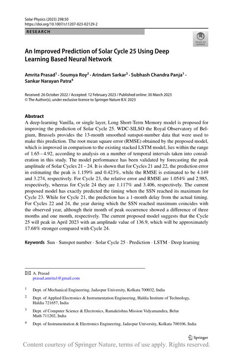 An Improved Prediction Of Solar Cycle 25 Using Deep Learning Based