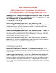 Module DBA Study Guide Pdf To Use This Document Please Go To FILE