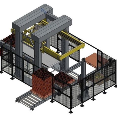 Fully Automatic Magnetic De Palletizer For Empty Loose Cans Morcos