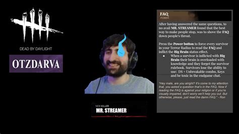 74 Best Otzdarva Images On Pholder Deadbydaylight Okbuddydaylight