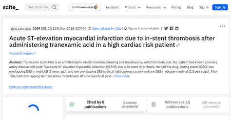 Acute St Elevation Myocardial Infarction Due To In Stent Thrombosis