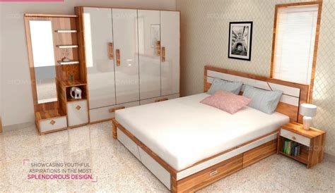 Queen Bedroom Set At ₹ 40000set Modern Queen Bedroom Set In