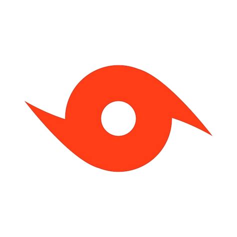 Premium Vector Whirlwind Sign Hurricane Storm Tornado Red Sign