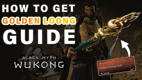 How To Unlock And Craft Mythical Loong Staff Black Myth Wukong Youtube