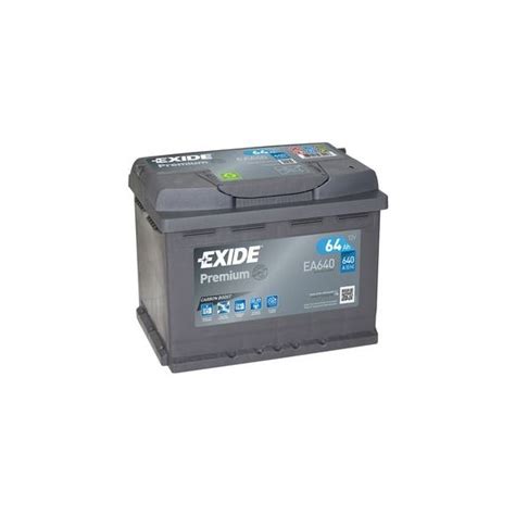 Premium Exide battery 64 Ah - EA 640