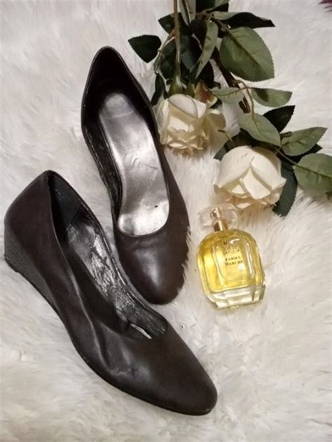 Туфлі на танкетці шкіряні — ціна 148 грн у каталозі Туфлі Купити жіночі речі за доступною ціною