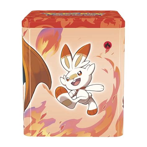 Pokémon Tcg Fire Stacking Tin Pokémon Center Official Site