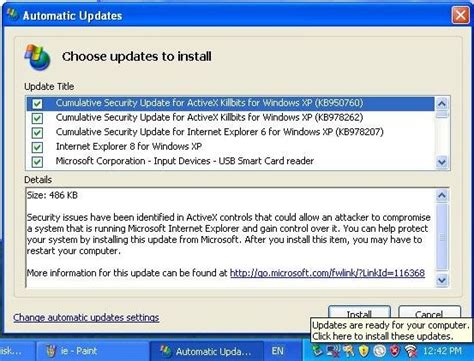 What WindowsUpdate Doesnt Work With A Non Activated Windows XP Wisefaq Com