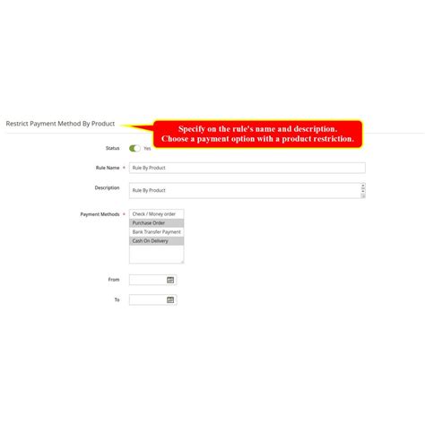 Customize Payment Options With Restrict Payment Method Pro For Magento