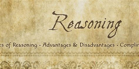 8 Types Of Reasoning Advantages And Disadvantages 5 Complimentary