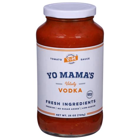 Save On Yo Mamas Pasta Sauce Velvety Vodka No Sugar Added Keto Order