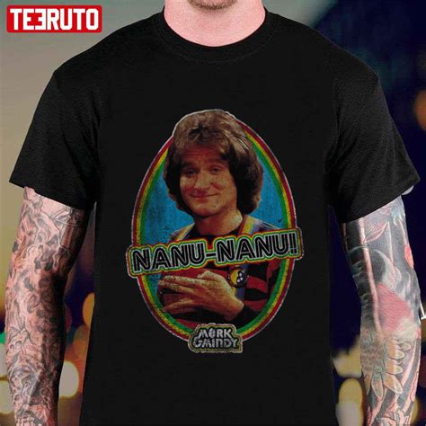 Mork And Mindy Nanu Nanu Brand Unisex T Shirt Teeruto