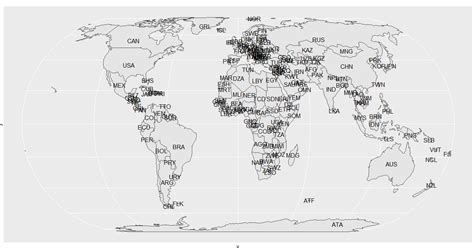 Ggplot2 How To Create A World Street Map With R Stack Overflow