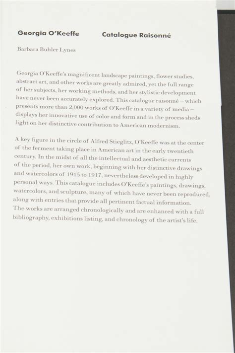 Georgia Okeeffe Catalogue Raisonné Two Volume Box Set By Barbara B
