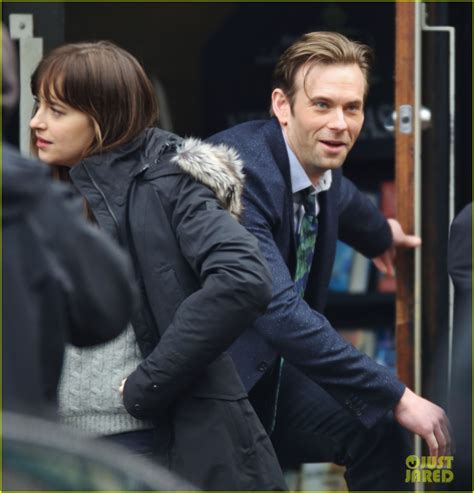 Dakota Johnson Films Fifty Shades Darker Scenes With Eric Johnson