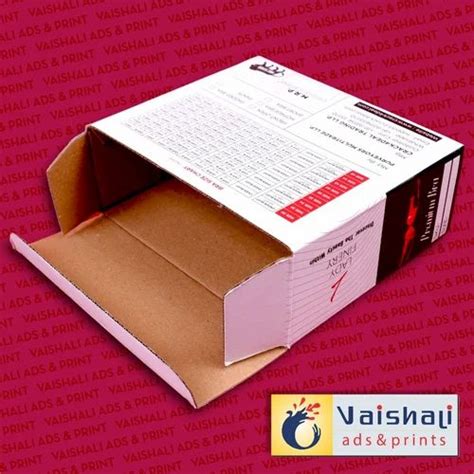 Single Wall 3 Ply Lithographyoffset Ladies Bra Packaging Box 6x2x4