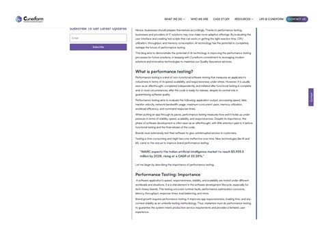 implementing ai for improved performance testing cuneiform pdf