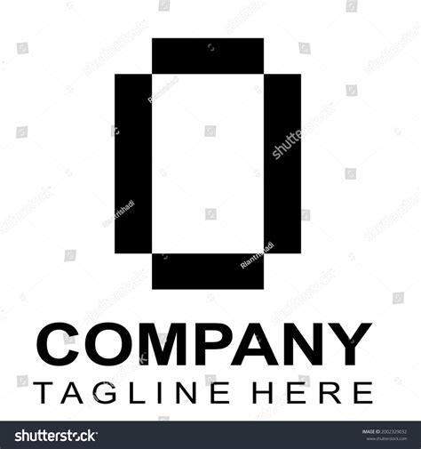 Logo Company Icon Pixel Art Style Stock Vector Royalty Free