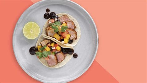Chamoy Pork Chop Tacos With Apricot Tomato Salsa Chefsteps