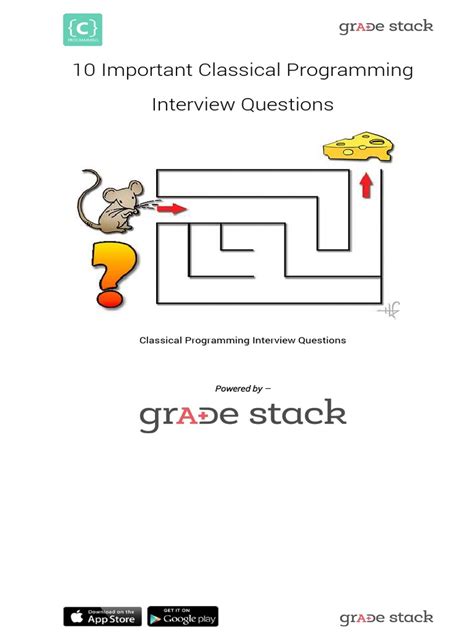 classical programming interview questions pdf c programming language computer programming
