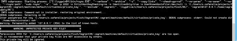 Ssh Vagrant Rsync Enter Passphrase For Key Stack Overflow