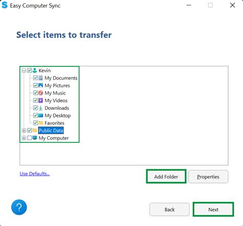 how to use the transfer data to new computer mode plugable