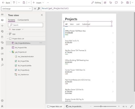 Power Apps Filter Gallery With A Tab List