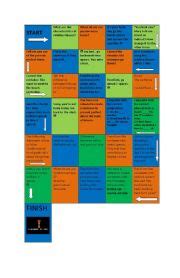 Verb Tenses Game ESL Worksheet By Sol Landia