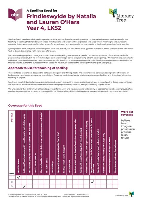 Literacy Tree Sample Pack Literacy Tree