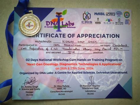 Kishlay Kant Singh On Linkedin Nextgenoncology Biotechnology