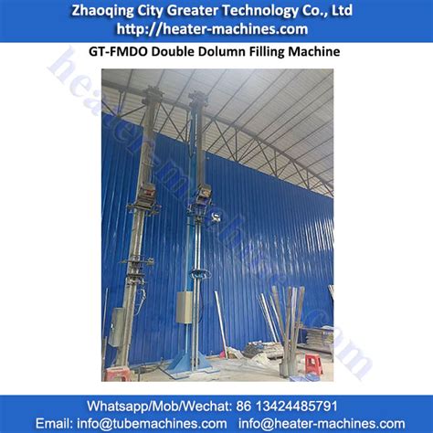 Mgo Filling Machinedouble Column Filling Machinefilling Towertubular Heater Filling Machine