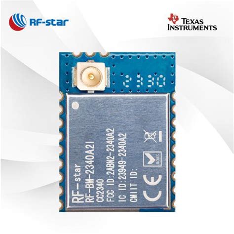 Compact Multi Protocol Cc2340r5 Module Rf Bm 2340a2i With Ipex Rf Star