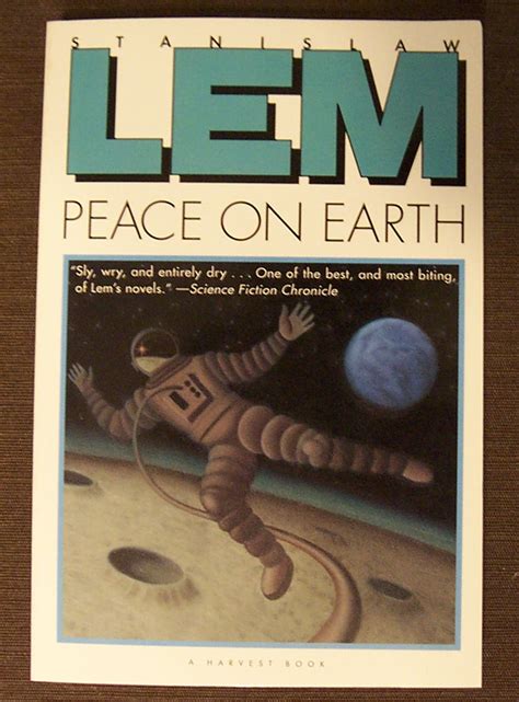 Peace On Earth By Stanislaw Lem 1987 Cover Artist Brad Weinman