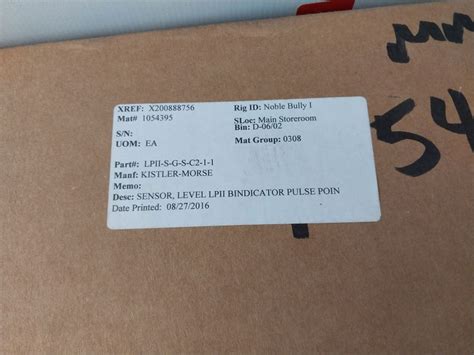 Genuine Bindicator Lpii Sg Pulse Point Ii Series Level Sensor Lpii Sg
