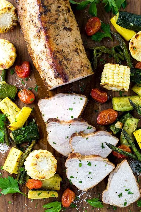 Pork Loin Roast With Herbs And Garlic Jessica Gavin