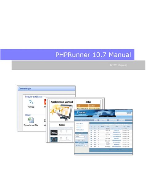 Php Runner Pdf Sql World Wide Web