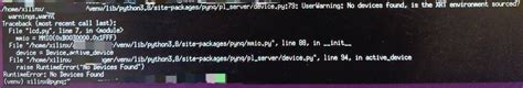 no devices found for mmio on pynq 2 7 support pynq