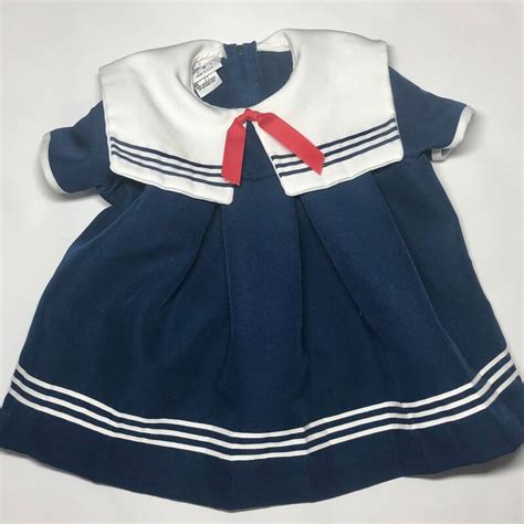 Girls Sailor Dress Etsy