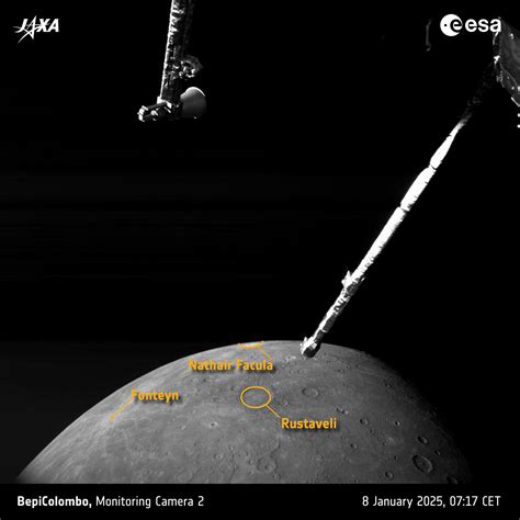 Breathtaking New Views Of Mercury From Bepicolombos Sixth Flyby